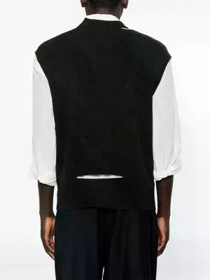 Simone Rocha Embellished V-neck Waistcoat