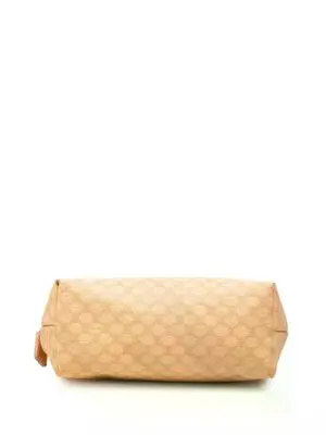 Celine Macadam Coated Canvas Cosmetic Pouch