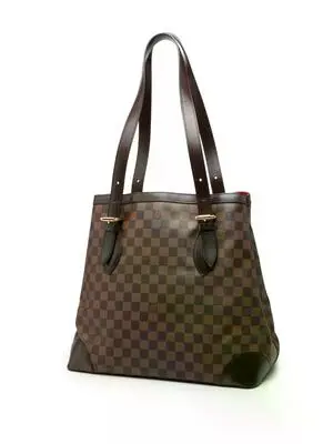LOUIS VUITTON Damier Ebene Hampstead Gm Tote Bag