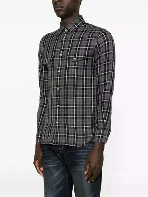 TOM FORD Western Check Shirt