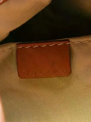 Celine Studded Leather Shoulder Bag