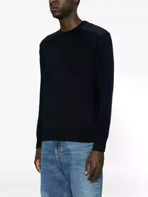 Paul & Shark Panelled Wool Sweater