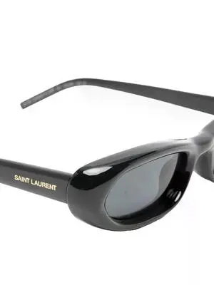 Saint Laurent Plump Oval-frame Sunglasses