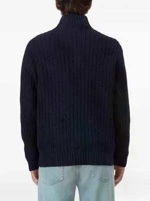 Closed Roll-neck Wool Sweater