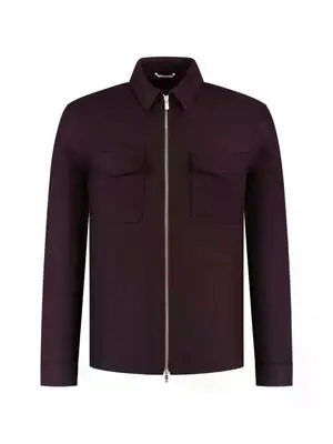 Marco Pescarolo Zip-up Flap-pocket Shirt Jacket
