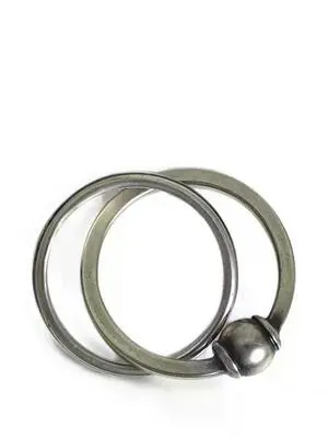 Werkstatt:München Ring In Ring Sphere Rings - Silver