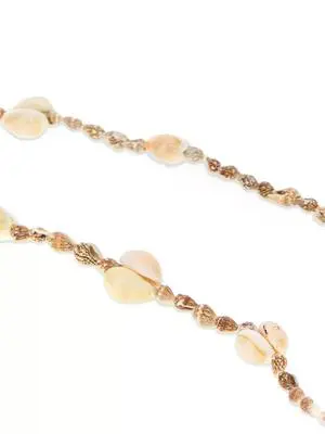 Alanui Cowrie Shell Medallion-pendant Necklace - Neutrals