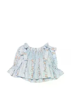 Agua Bendita Frill Blouses