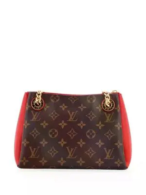 LOUIS VUITTON Surene Handbag Monogram Canvas With Leather Bb Shoulder Bag