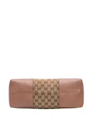Gucci Medium Gg Canvas Bree Dome Tote Bag