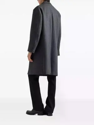 Prada Single-breasted Wool And Cashmere Coat