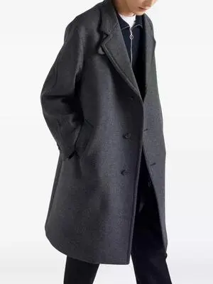 Prada Single-breasted Wool And Cashmere Coat