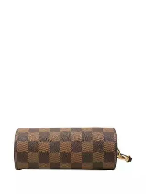 LOUIS VUITTON Damier Ebene Papillon Pochette Handbag