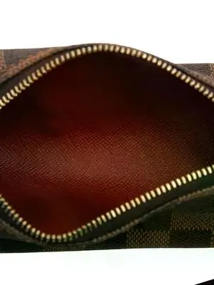 LOUIS VUITTON Damier Ebene Papillon Pochette Handbag