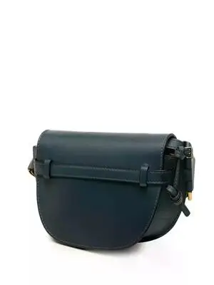 Loewe Mini Soft Calfskin Gate Dual Crossbody Bag - Blue