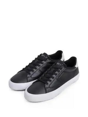 HACKETT LONDON Logo-print Leather Low-top Sneakers