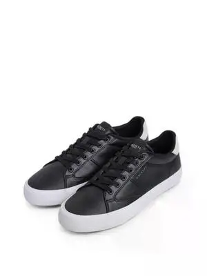 HACKETT LONDON Logo-print Leather Low-top Sneakers