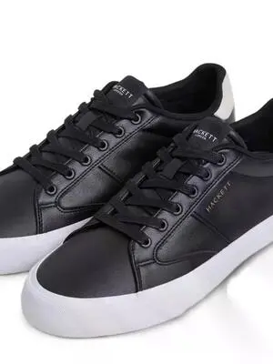 HACKETT  Logo-print Leather Low-top Sneakers