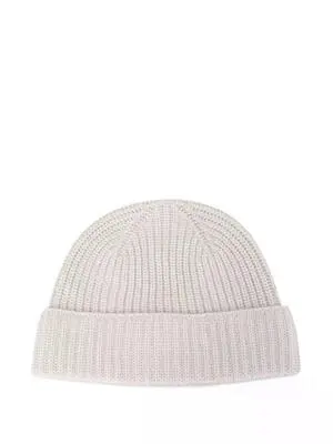 Eleventy Ribbed-knit Beanie Hat