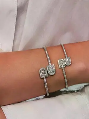 U LOS ANGELES Duo Diamond Bangle