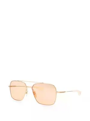 Dita Flight-seven Navigator-frame Sunglasses - Gold