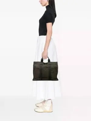 Hermès 1990-2010 Canvas Herline Mm Tote Bag