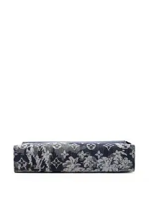 LOUIS VUITTON Monogram Tapestry Pochette Voyage Mm Clutch Bag