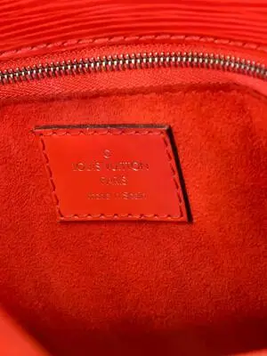 LOUIS VUITTON Marly Handbag Epi Leather Bb Satchel - Red