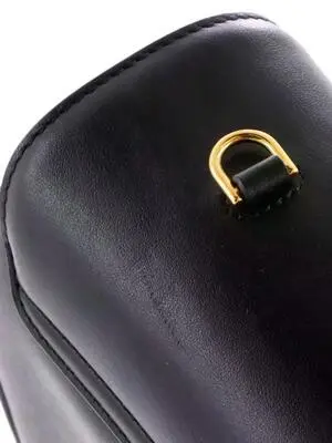 Celine Soft 16 Bag Smooth Calfskin Teen Shoulder Bag - Black