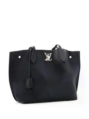 LOUIS VUITTON Lockme Go Leather Tote Bag