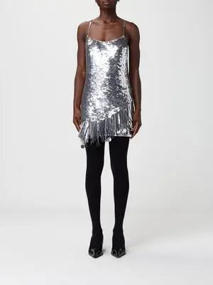 Andamane Sequin Mini Dress - Silver