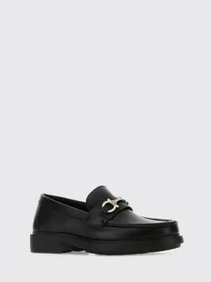 FERRAGAMO Gancini Leather Loafers