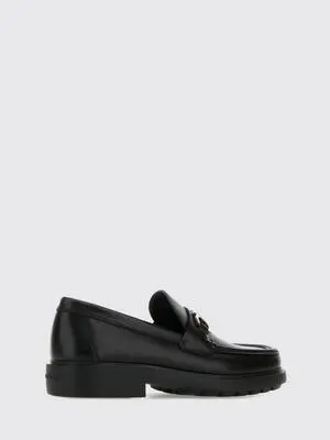 FERRAGAMO Gancini Leather Loafers