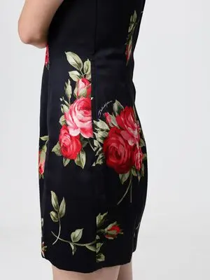 Dolce & Gabbana Floral Print Sheath Dress