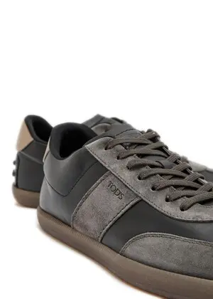 TOD'S Panelled Leather Sneakers