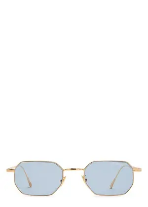 CUTLER & GROSS 0005 Hexagonal-frame Sunglasses - Blue Light