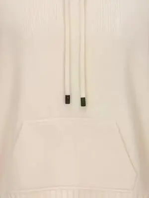 Isaia Knitted Pouch-pocket Hoodie