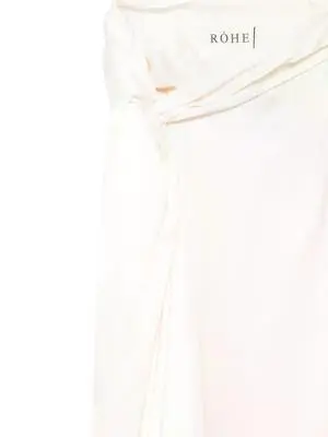 RÓHE Twist-detail Wrap Asymmetric Skirt