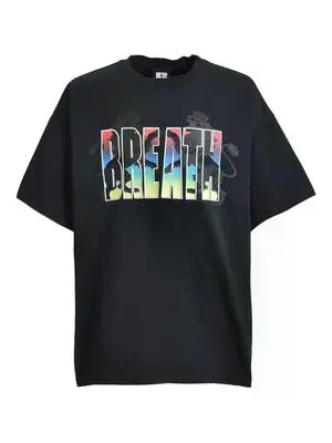 BREATH Iron Lion Graphic-print T-shirt - Black