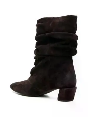 LISKA Slouchy Pointed-toe Boots
