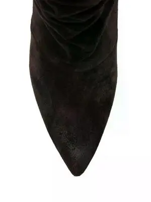 LISKA Slouchy Pointed-toe Boots