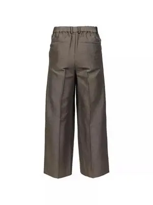 TAAKK Pleated Wide-leg Trousers