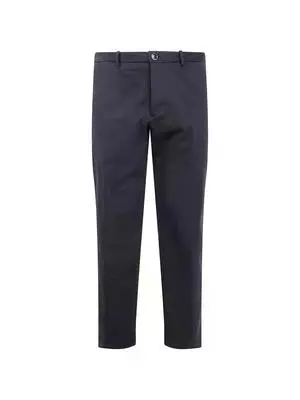 NINE:INTHE:MORNING Slim-fit Cotton Chinos - Blue