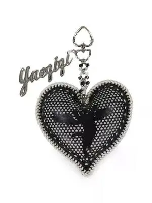 YUEQI QI Cupid's Perforated Heart Charm