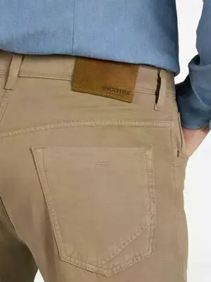 SLOWEAR Incotex Blue Division Straight-leg Trousers