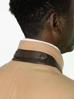 TOM FORD Leather-trimmed Bomber Jacket