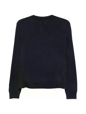 NUDE Pleated-panel Pullover