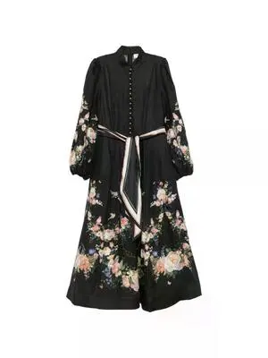 Zimmermann Valiant Button-up Maxi Dress