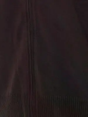 Alpha Studio Zip-up High-neck Cardigan