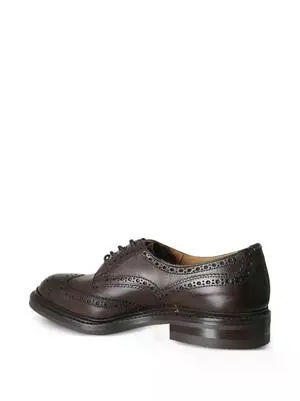 TRICKER'S Leather Derby Shoes - Brown